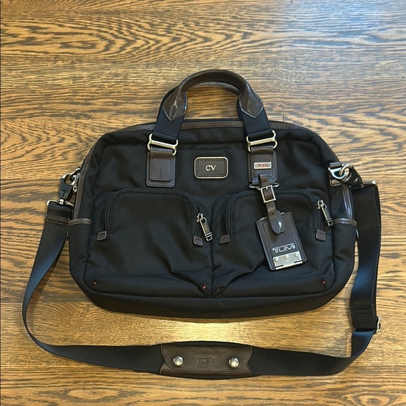 Tumi | Bags | Tumi Alpha Bravo Albany Slim Commuter Bag Get Name ...